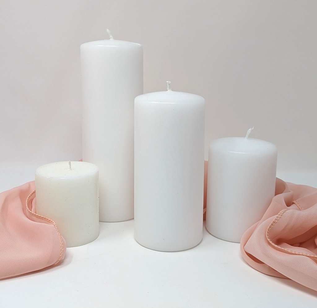 Pillar Candles Real | SomethingBorrowedKS